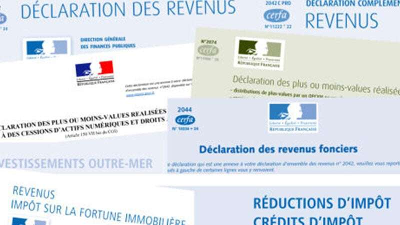 Les principaux formulaires de déclaration d’impôt sur le revenu